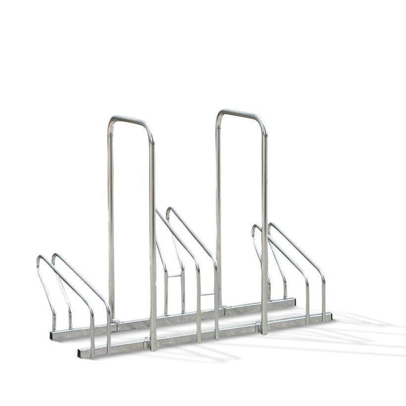 Rack on 2 levels for 3 bikes Holland model side by side with anti-theft ...