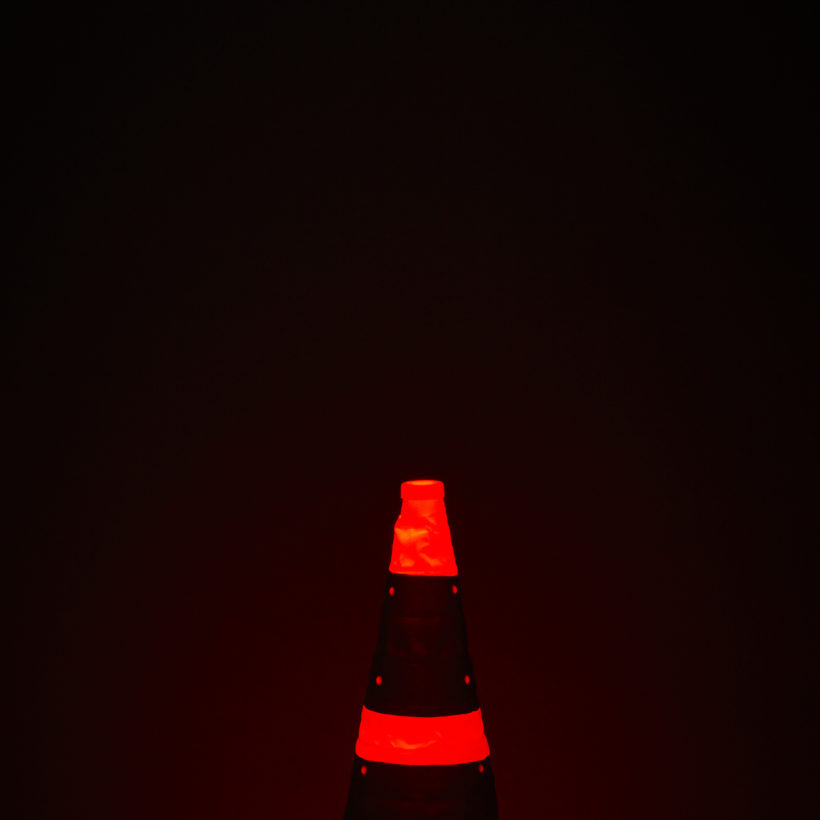 Retractable & Luminous Collapsible Traffic Cone - Mottez