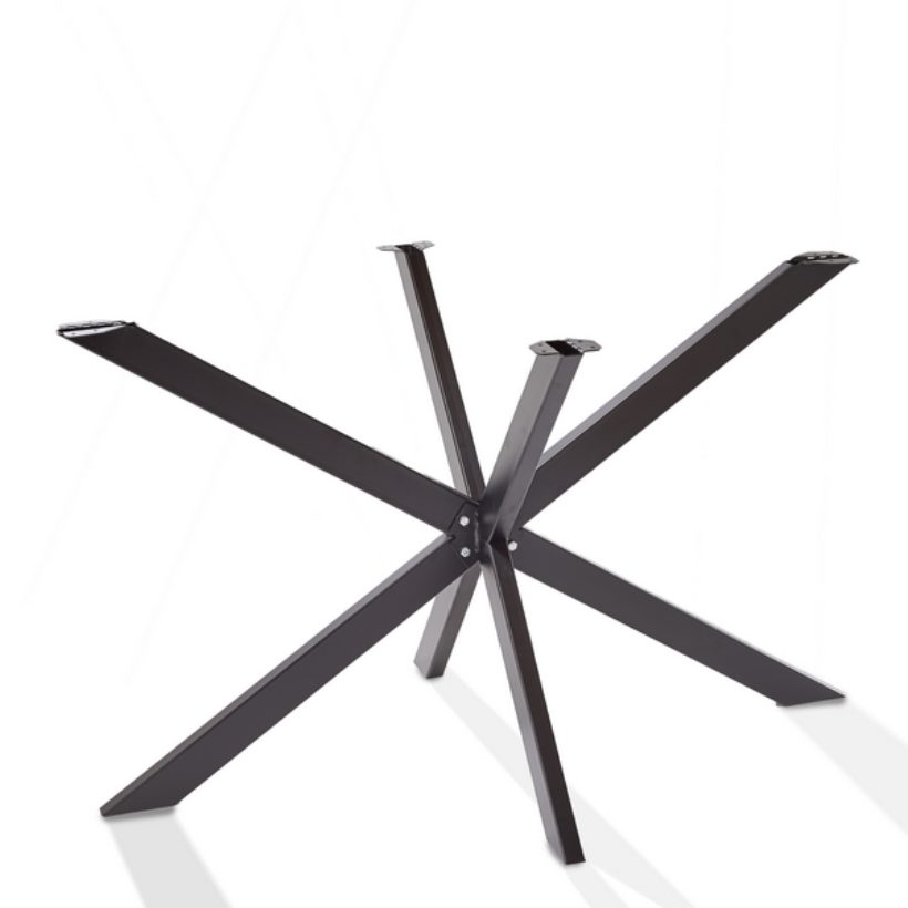 Central Table Leg – Large – Black - Mottez